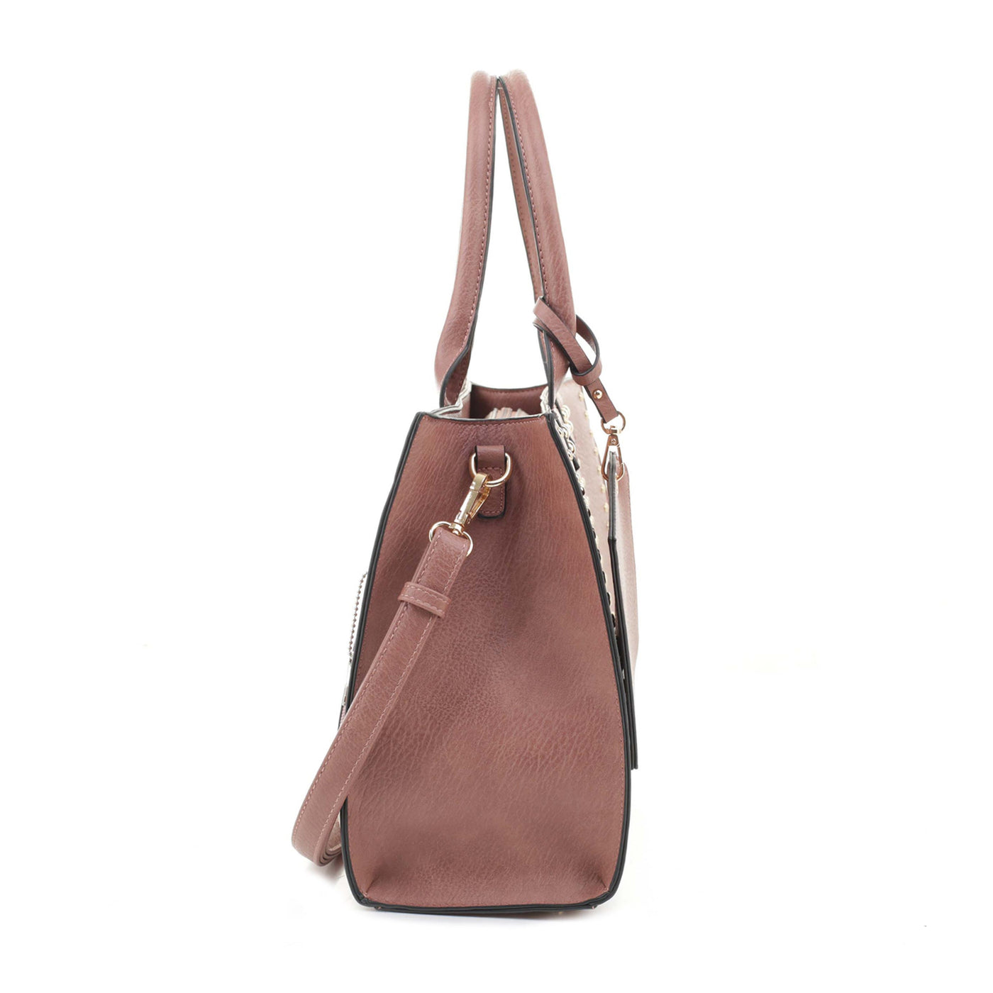 Kate Concealed Carry Lock and Key Satchel Set – JessieJames Handbags