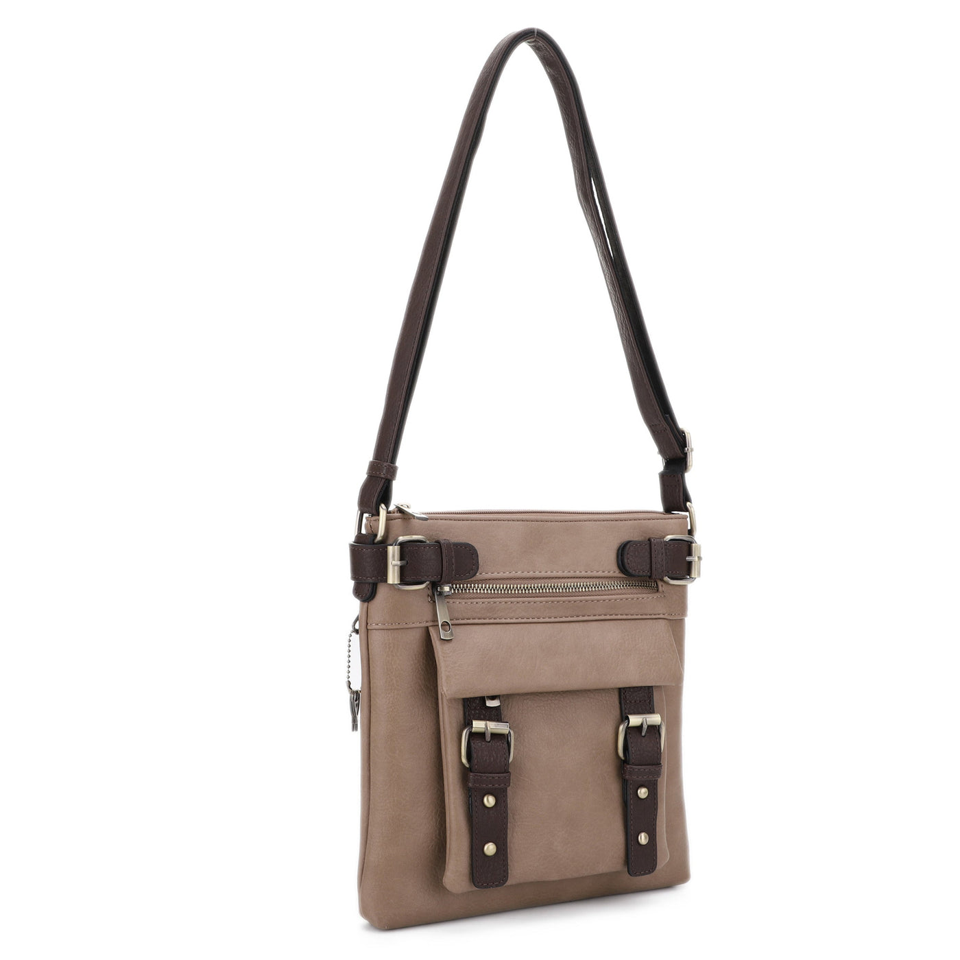 Hannah Concealed Carry Lock and Key Crossbody – JessieJames Handbags