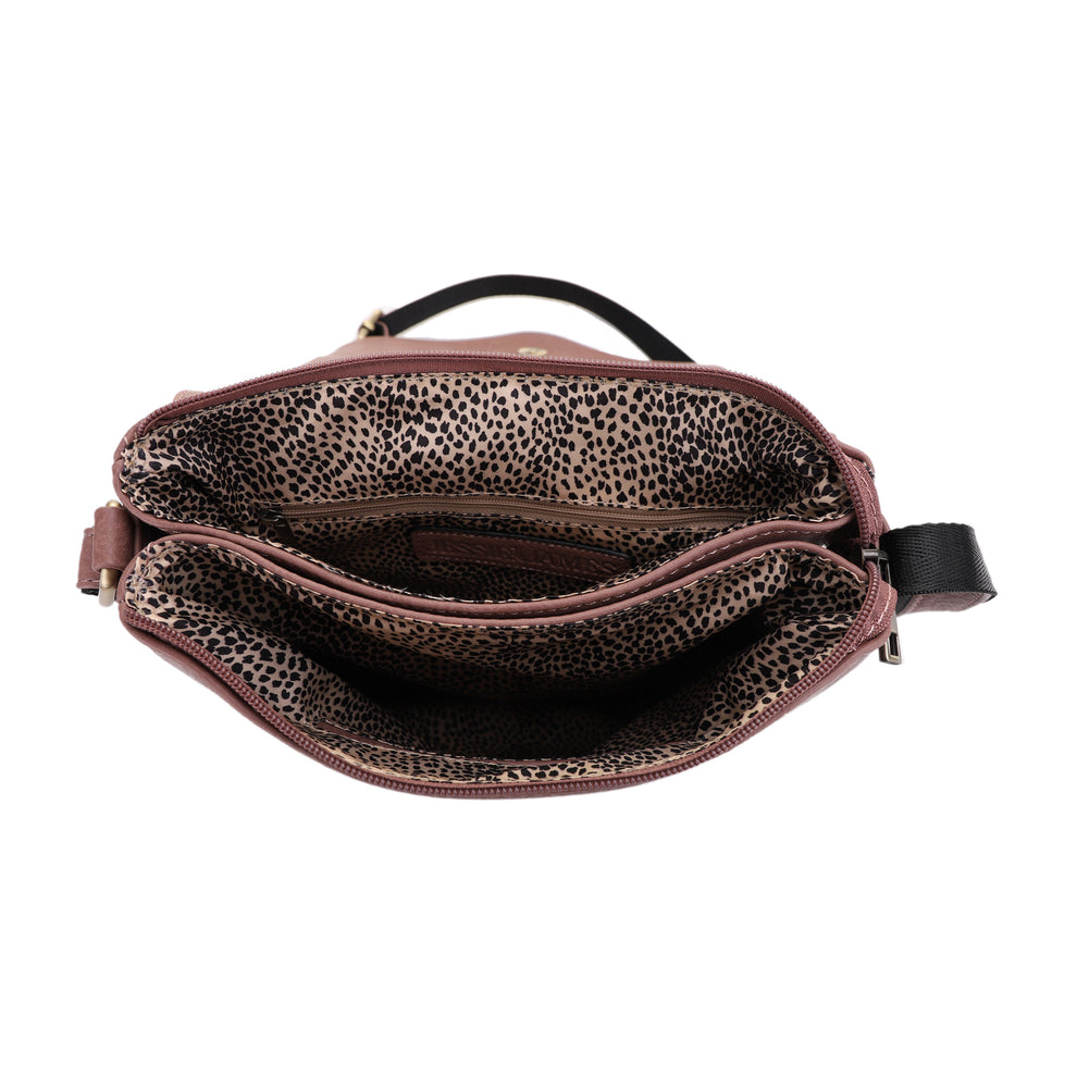 Nora Concealed Carry Lock and Key Crossbody – JessieJames Handbags