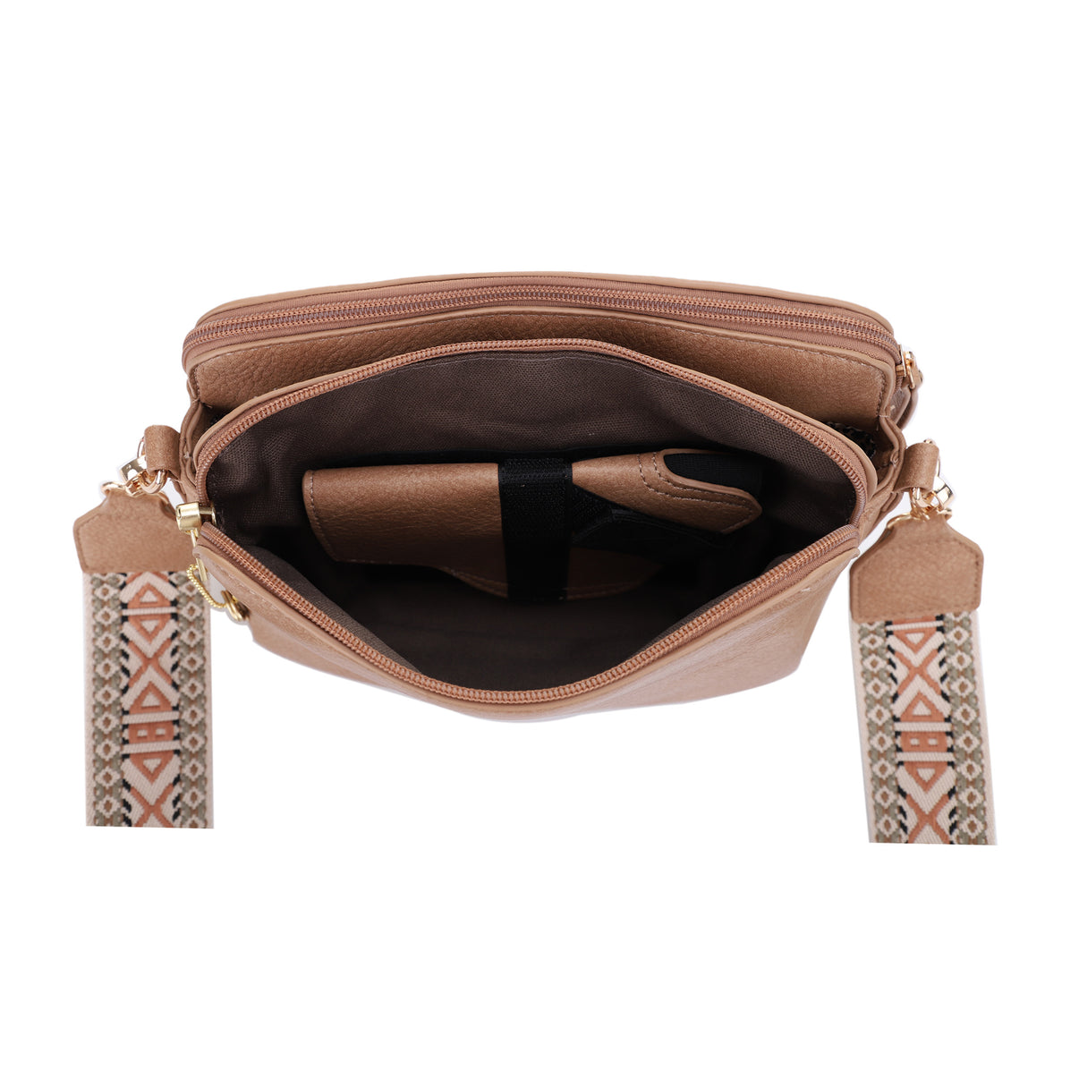 Rebecca Triple Compartment Lock and Key Concealed Carry Crossbody ...