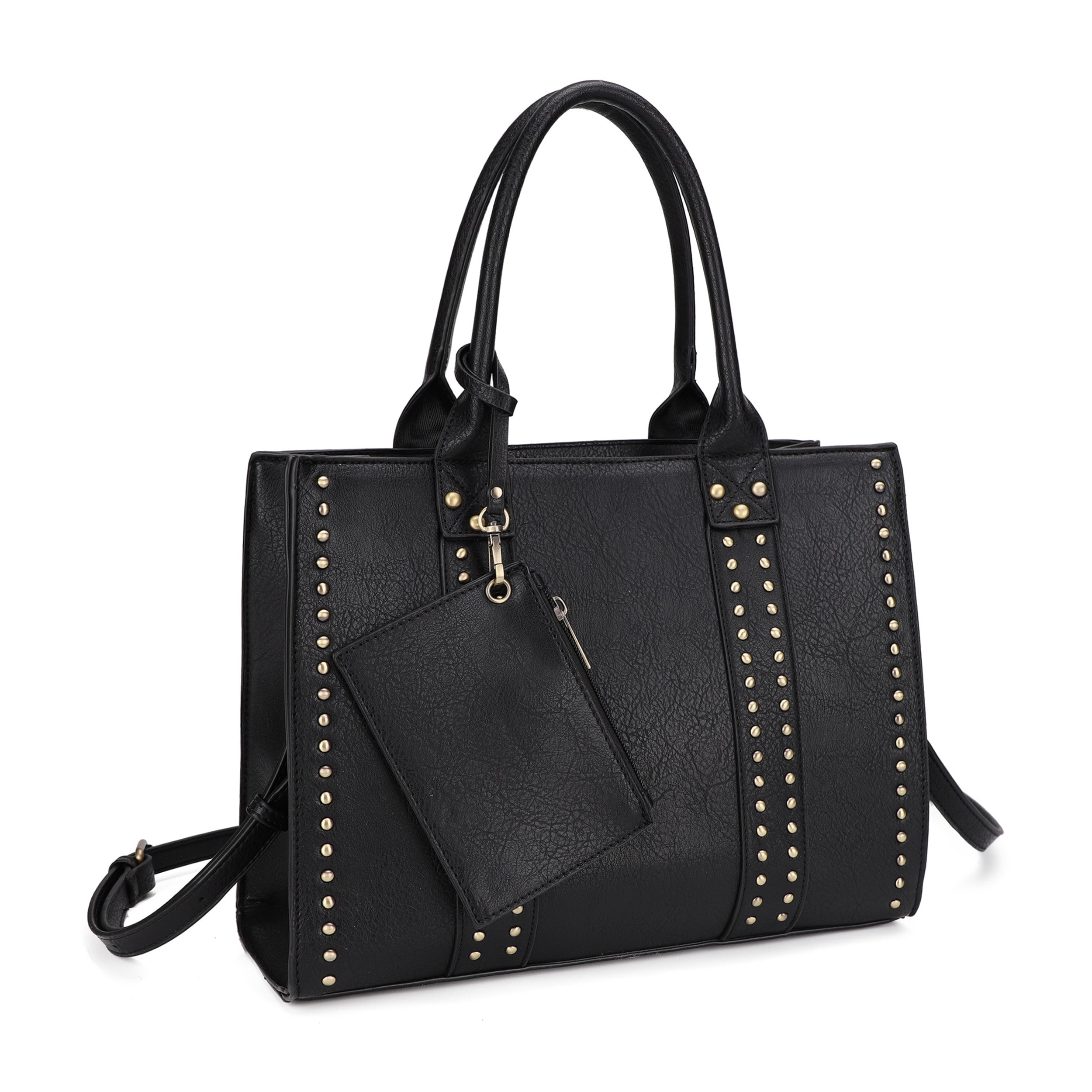 Kate Concealed Carry Lock and Key Satchel Set – JessieJames Handbags