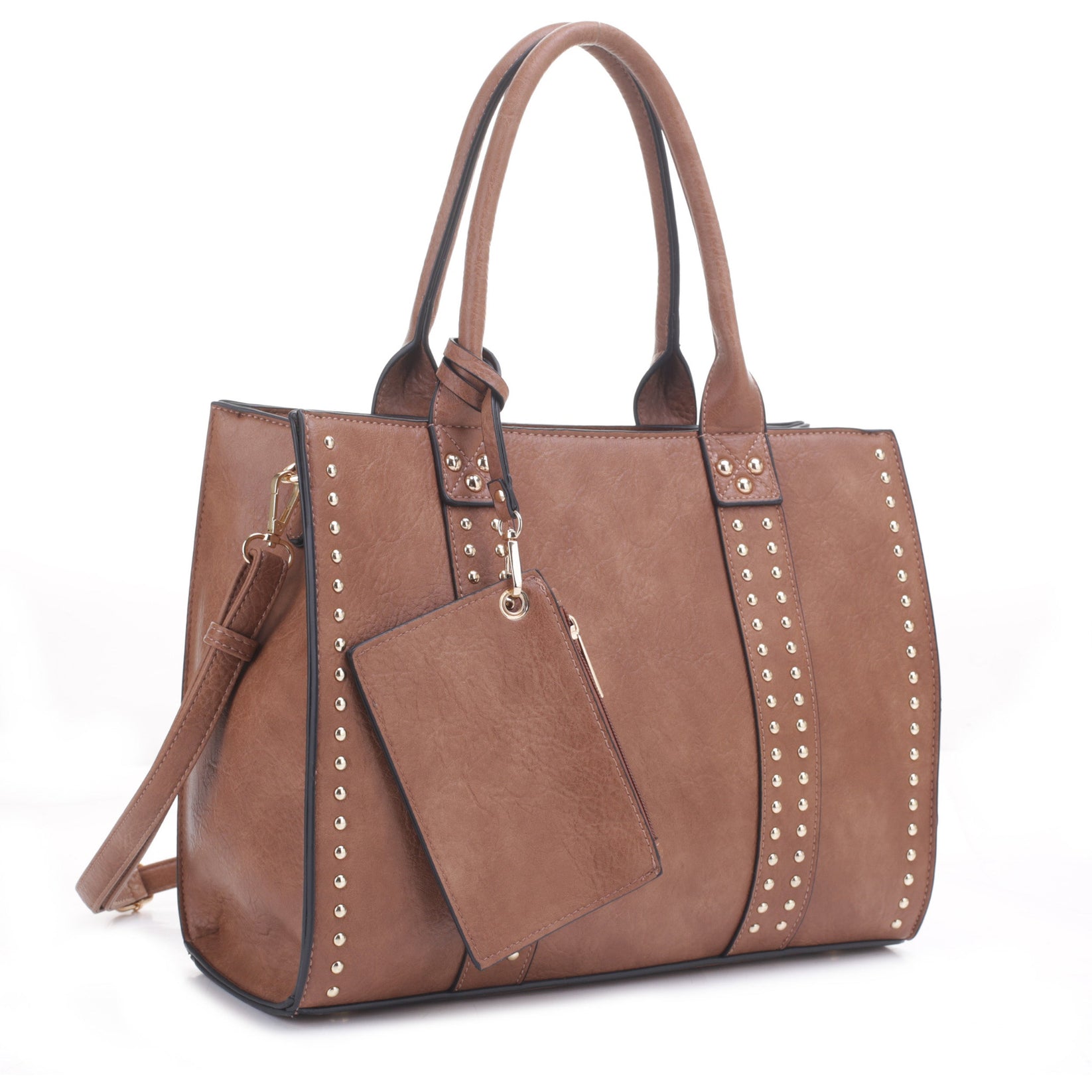 Kate Concealed Carry Lock and Key Satchel Set – JessieJames Handbags